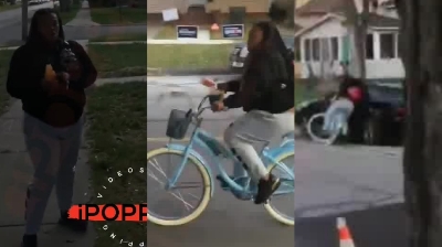 Girl Throws Hot Sauce On Her Ex, Flees On Bicycle, And Crashes Into A ...